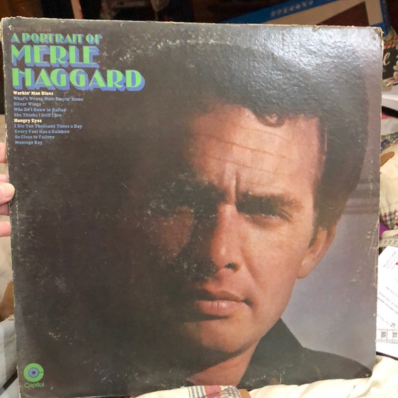 Media | Vintage Record From Estate Sale Merle Haggard A Portrait | Poshmark